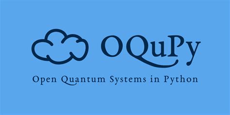 GitHub TempoCollaboration OQuPy A Python Package To Efficiently