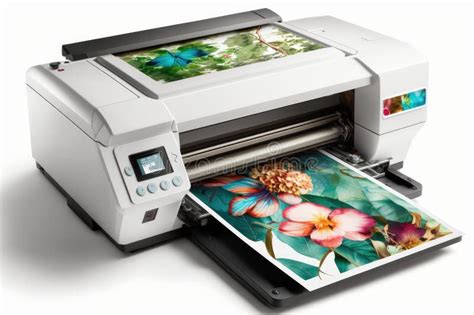 Sublimation Printing Material Full Color Graphics Isolated On White