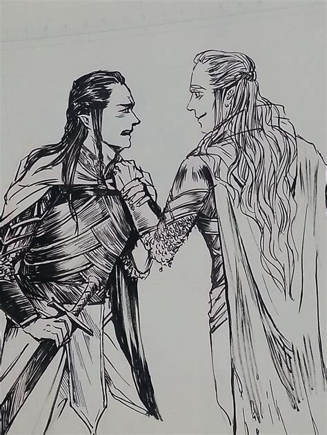 Gil Galad And Oropher Terra Média