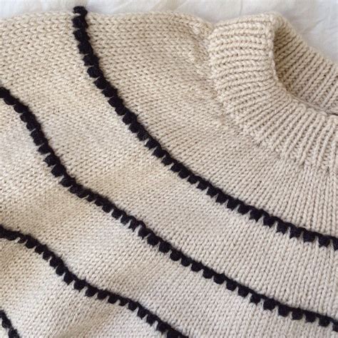 Petiteknit Festival Sweater My Size Knitting Pattern