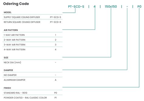Square Ceiling Diffusers Powertech