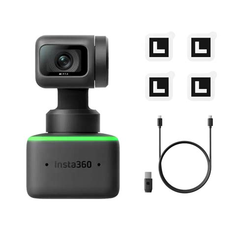 Insta360 Link Uhd 4k Ai Webcam With Ai Tracking 12 Sensor Privacy