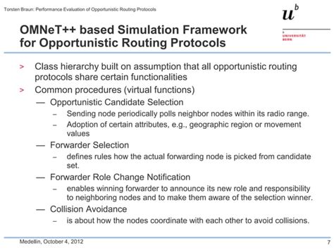 Performance Evaluation Of Opportunistic Routing Protocols A Framework Based Approach Using