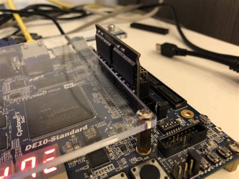 128mb Sdram Board On De10 Standard De1 Soc And Arrow Sockit Fpga