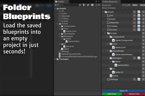 Folder Blueprints