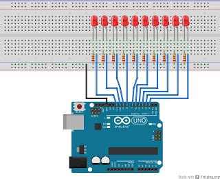 Arduino Knight Rider Light Hackster Io