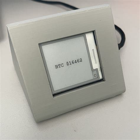 Bitcoin Tracker Desktop Display