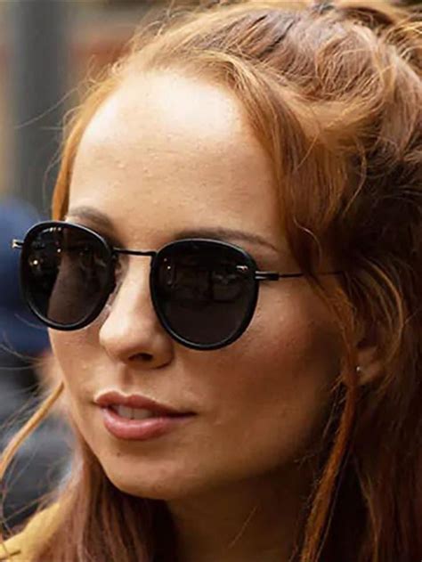 Matte Black Polarised Round Retro Sunglasses Revivalvintage