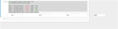 Python Jupyter Notebook How To Change Spacing Between Text Objects