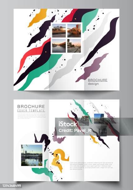 트리폴드 브로셔 전단지 레이아웃 잡지 도서 디자인 브로셔 커버 광고 모형 에이전시 기업 비즈니스 포트폴리오 피치 데크 스타트업을