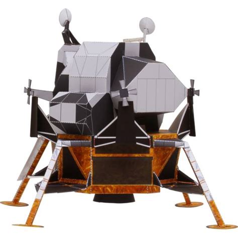 Jual Apollo Lunar Module Simplified Version Papercraft Shopee Indonesia
