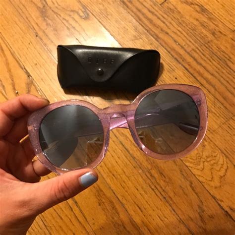 Diff Eyewear Accessories Purple Diff Eyewear Glitter Frame Poshmark
