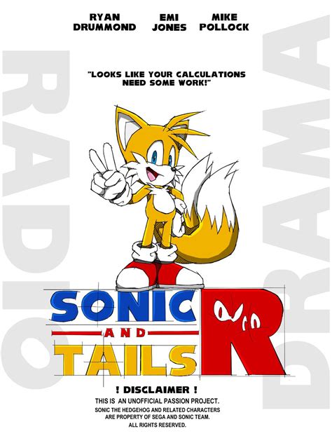 Tails Version Of The Sonic And Tails R Poster Scrolller