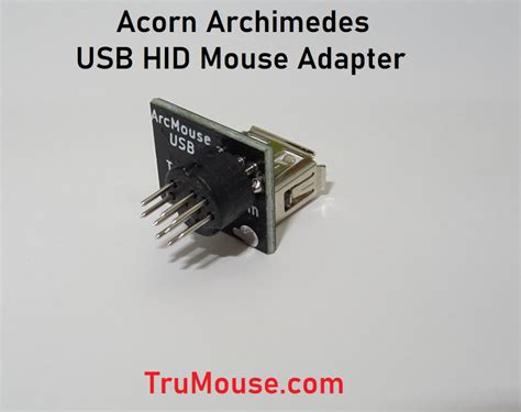 Arcmouse Usb Acorn Archimedes Usb Hid Mouse Adapter