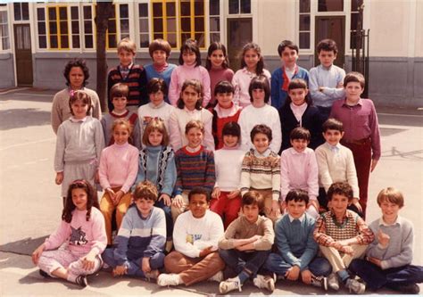 Photo De Classe Cm1 De 1984 Ecole Montesquieu Copains Davant