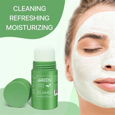 Green Tea Purifying Clay Stick Mask 40g Elaimei