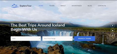Sample Web Page Design Using Html And Css Download Boots Blighte