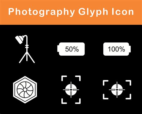 Photography Vector Icon Set 20257839 Vector Art At Vecteezy