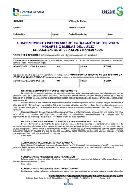 Extraccion De Terceros Molares O Muelas Del Juicio