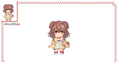 ドット絵 ドット絵ころさん 半ドットのイラスト Pixiv