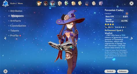 Genshin Impact As Melhores Armas Para Baizhu Critical Hits