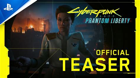 Cyberpunk 2077 Phantom Liberty Trailer Ps5 Games