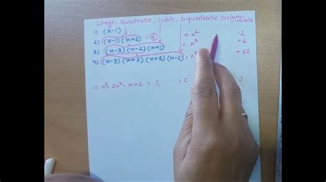 Factorizing Cubic Polynomial Youtube