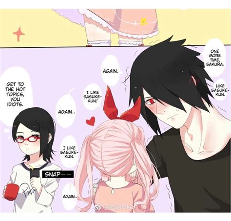Pin Von Tanic Auf Sakura And Sasuke