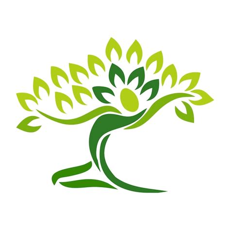 Premium Vector Life Dancing Leaf Vector Illustration