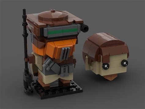 Lego Moc Boushh Leia By Thrawnsrevenge Rebrickable Build With Lego