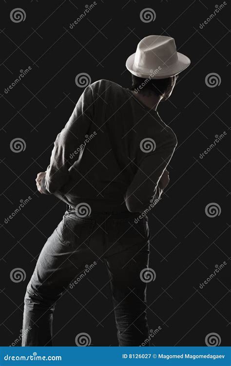 Dancing Alone Stock Image Image Of Person Dancing White 8126027