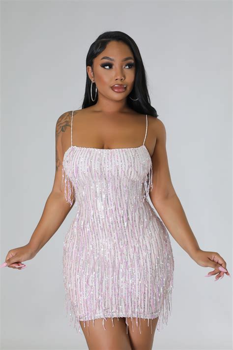 Glistening Baddie Dress Gitionline