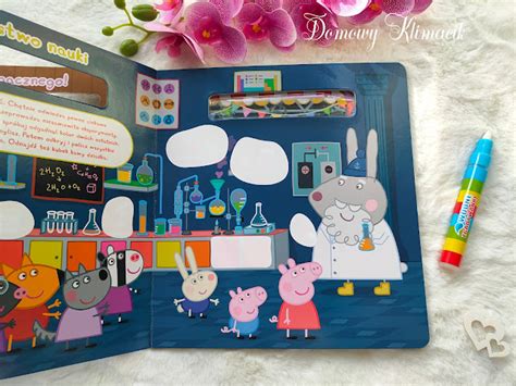 Wodne zgadywanki Książka z magicznym pisakiem Świnka Peppa Peppa Pig