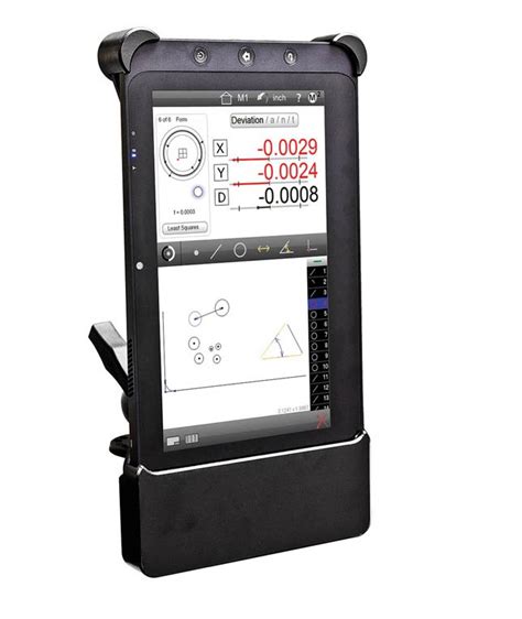 starrett m2 touch screen readout for optical systems willrich