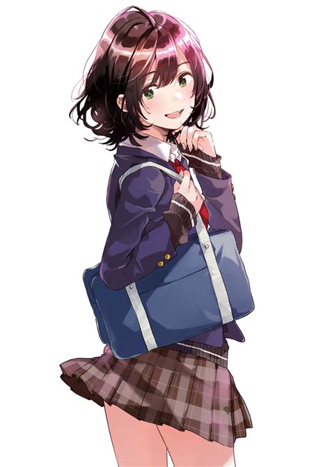 Hinami Aoi Jaku Chara Tomozaki Kun Drawn By Flymarguerite Danbooru