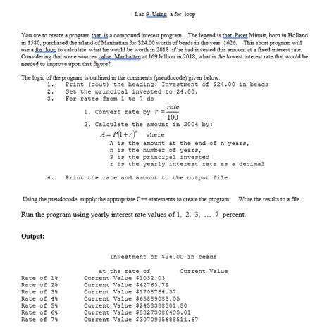 Solved You Are To Create A Program That Is A Compound Chegg