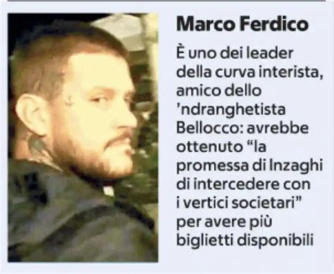 Ultra Inter Marco Ferdico Foto Di Klaus Davi