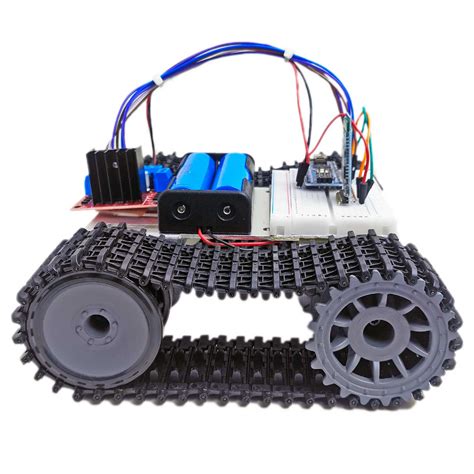 Kit Chassi Tanque Com Arduino E Controle Bluetooth Diversão Garantida