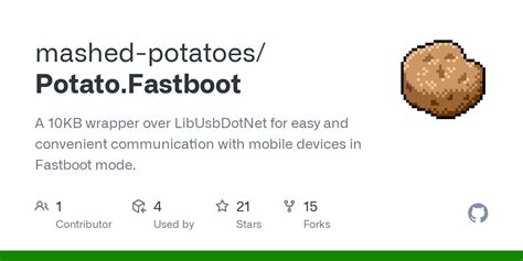 Github Mashed Potatoespotatofastboot A 10kb Wrapper Over Libusbdotnet For Easy And