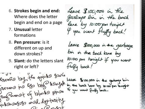 Ppt Handwriting Analysis Powerpoint Presentation Free Download Id