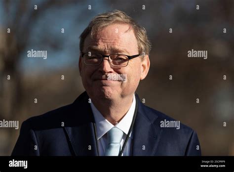 Kevin Hessett Director Of The National Economic Council Speaks To Reporters At The White House