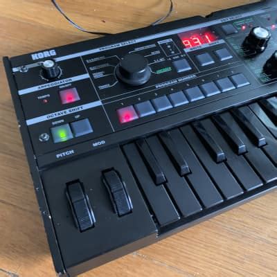 RARE Korg Microkorg Red Black Limited Edition Reverb