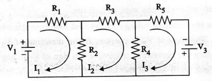 Mesh Current Method Statement Circuit Diagram Formula Solved Example Problems