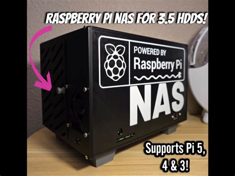 Raspberry Pi 5 Nas For 35 Hdds By Silvestredesignlab Makerworld