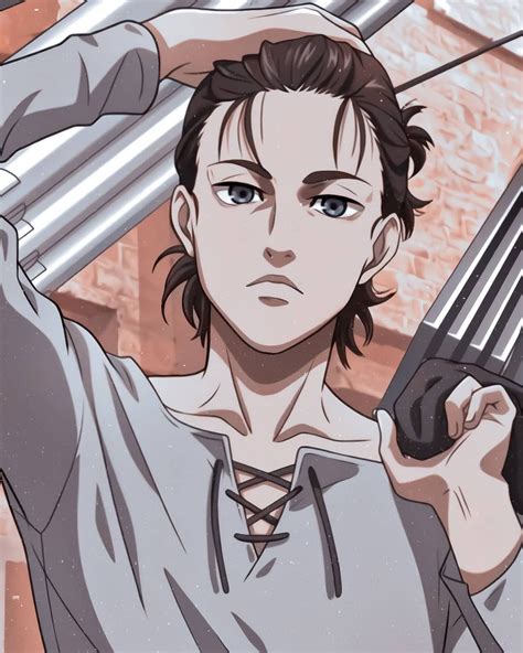 Eren Yeager ♡ On Instagram Eren As A Model He Is Very Handsome 🛐