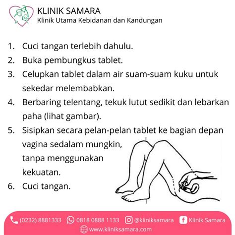 Penggunaan Tablet Vagina Klinik Samara