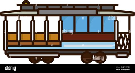 Cable Car San Francisco Vector