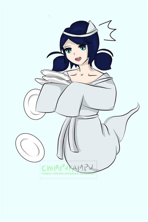 Ghostyokai Au By Chimpukampu On Deviantart