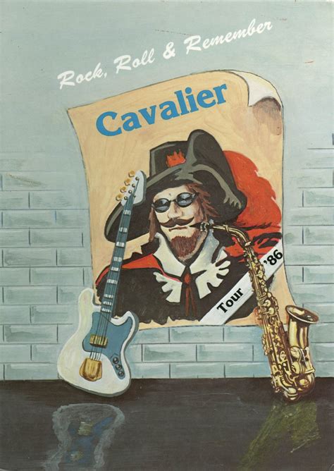1986 Yearbook From Coldwater High School From Coldwater Ohio For Sale