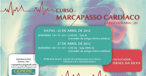 Cepepe Hcu Ufu Curso De Marcapasso Cardíaco